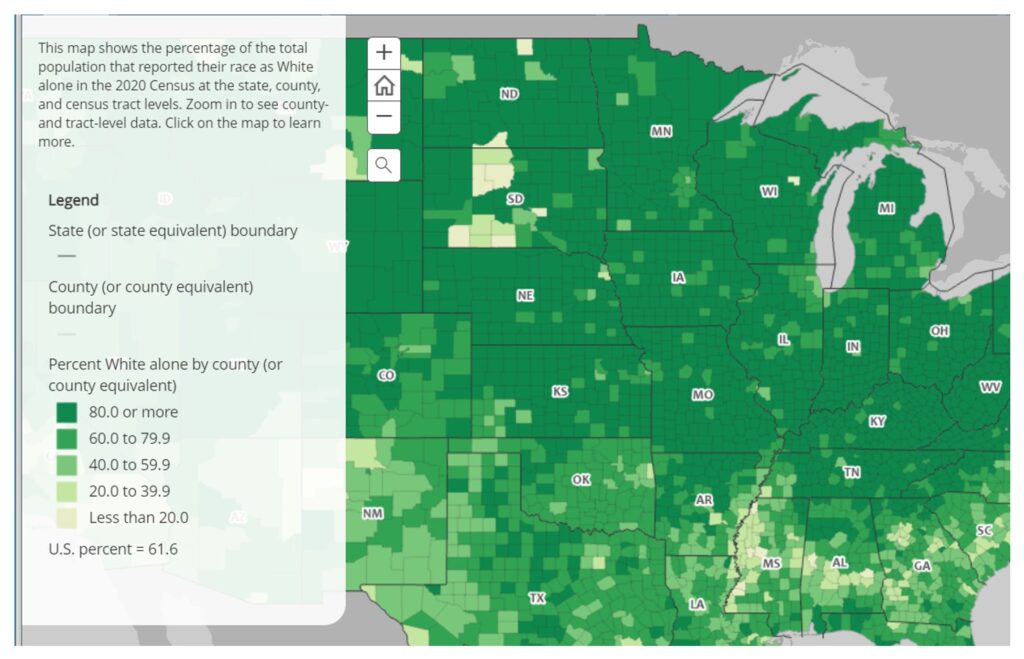 North-Central Region became more racially or ethnically diverse over ...