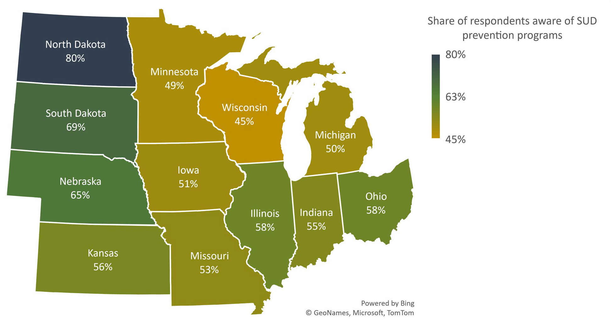 Awareness of substance use disorder programs in the NCRNorth Central ...