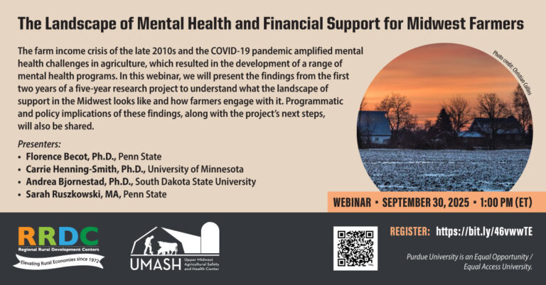 NCRCRD Webinar Series -North Central Regional Center for Rural Development